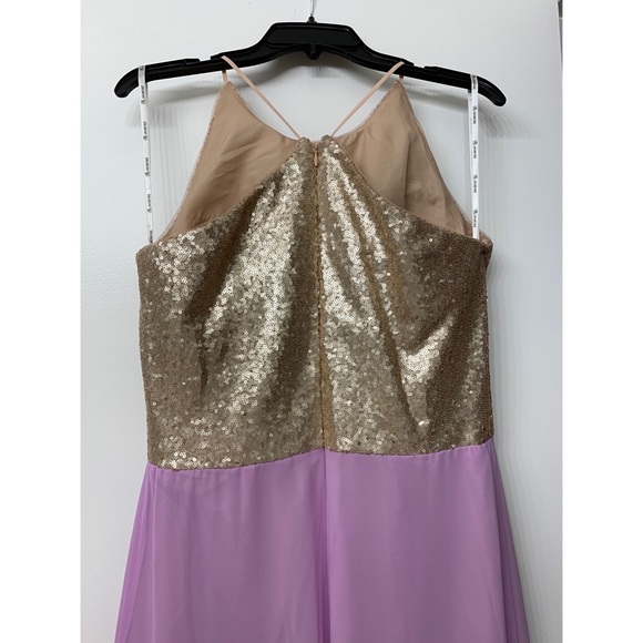 Jasmine | Dresses | Gold Sequin Top Dress Like New | Poshmark